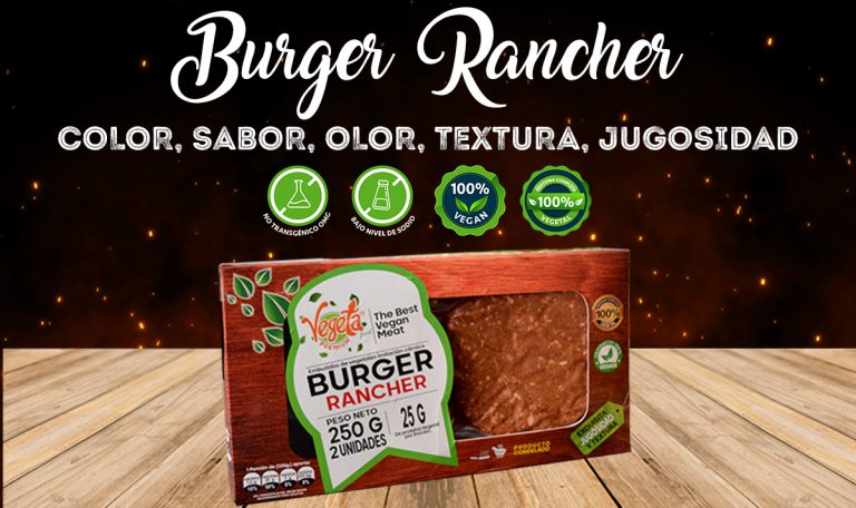 Burger Rancher – Vegeta Food – Proteína vegetal
